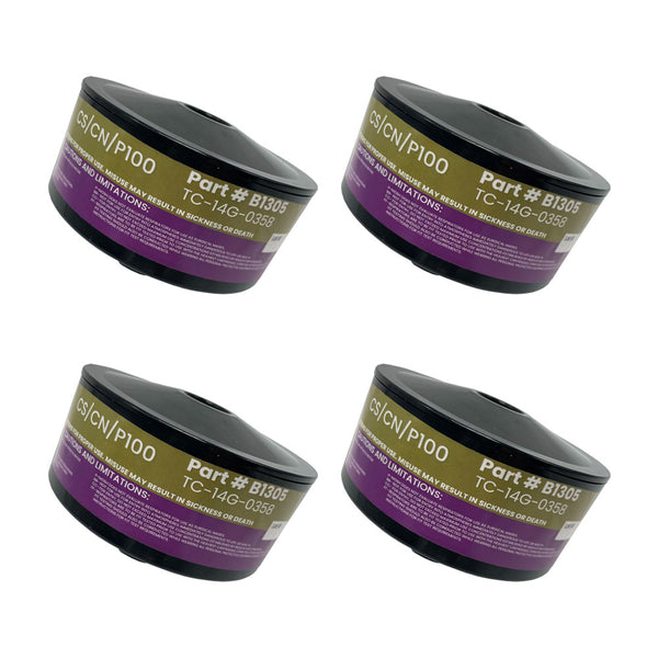 B1305-4 | Pack of 4 Riot Control Canisters – Elmridge Protection