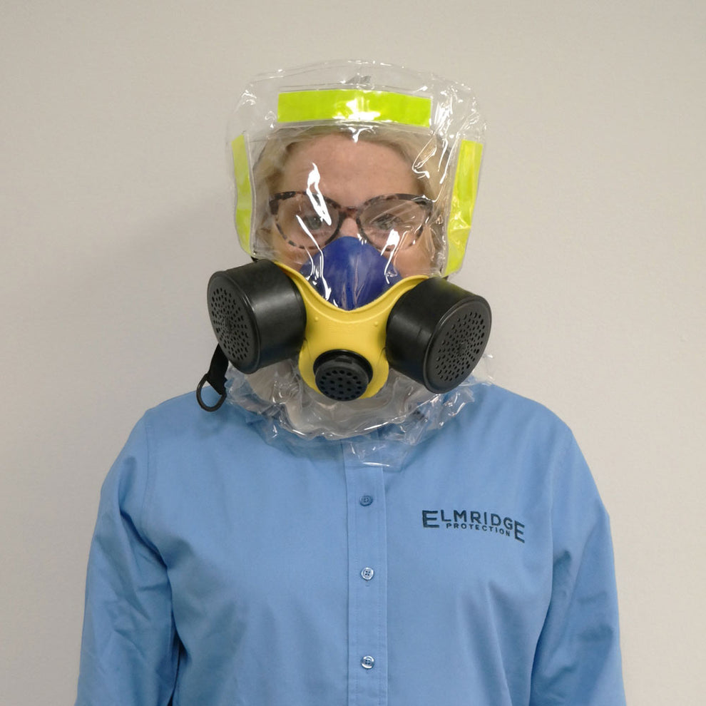 iEvac® E900 Smoke Hood / Fire Escape Mask – Elmridge Protection